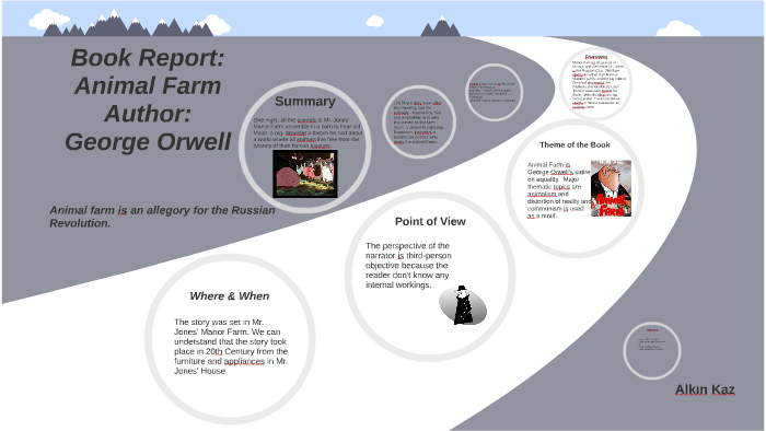 Book Report: Animal Farm by alkin kaz on Prezi