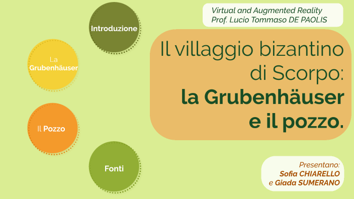 Il villaggio bizantino di Scorpo: la Grubenhäuser e il pozzo by Giada ...