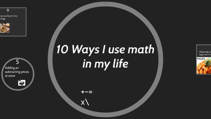 10 Ways I use math in my life by KC Scarborough on Prezi