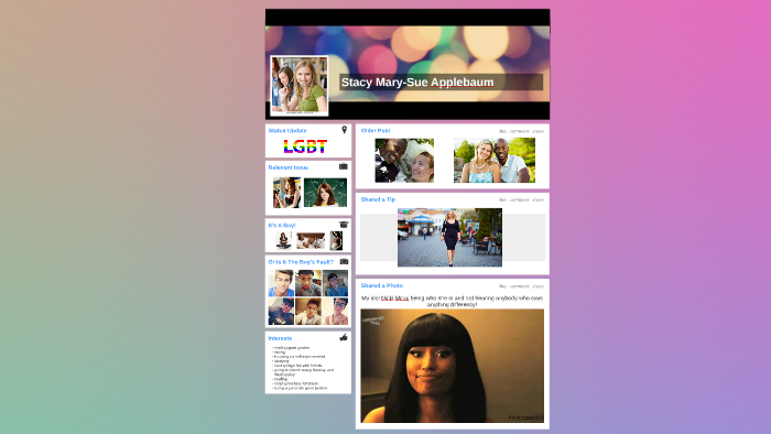 Stacy Mary-Sue Applebaum by Donavan Brown on Prezi