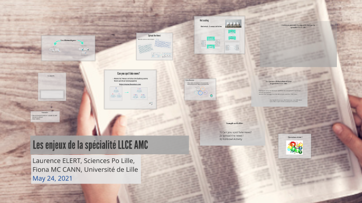 Les Enjeux de la Spécialité LLCE AMC by Laurence ELERT on Prezi