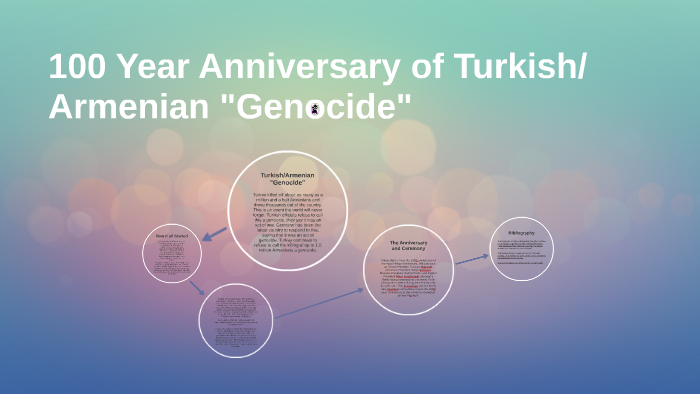 100 Year Anniversary of Turkish/Armenian "Genocide" by Lindsay O on Prezi