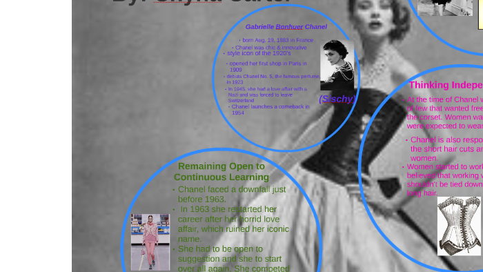 Coco Chanel by Chyna Carter on Prezi