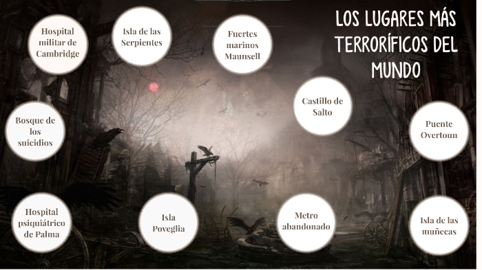 Los 10 lugares más terroríficos del mundo by Paola Tovar on Prezi