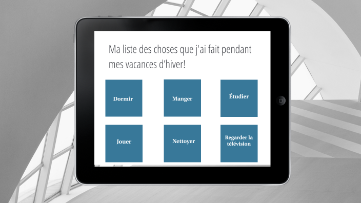 Mes Vacances d'hiver 2020! by Thamirah Venuhanan on Prezi