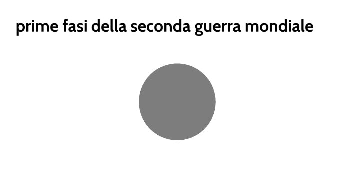 Prime fasi della seconda guerra mondiale by zaccaria rioda on Prezi