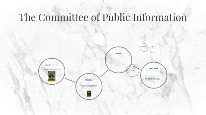 The Committee of Public Information by ethan Brown on Prezi