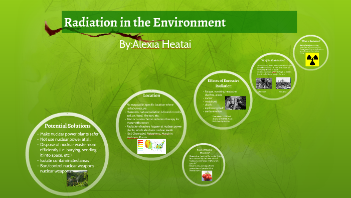 Radiation in the Environment by on Prezi
