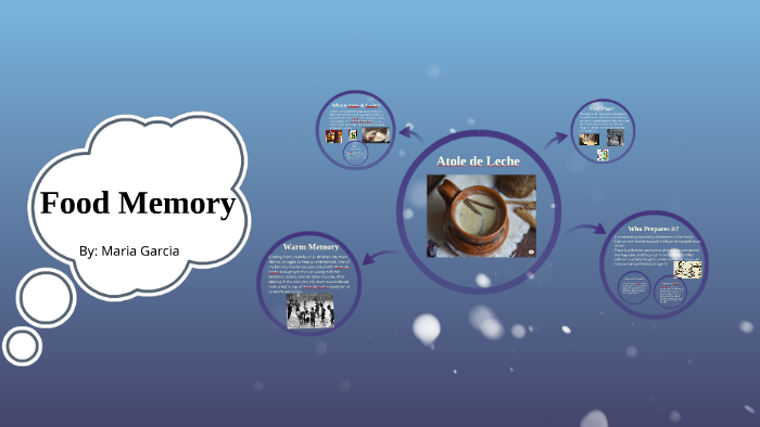 Food Memory by Maria Garcia