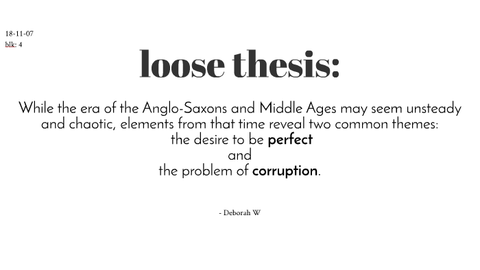 Mind Map: Anglo-Saxons + the Middle Ages by Deborah Wang on Prezi