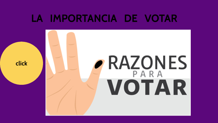 LA IMPORTANCIA DE VOTAR by MONICA ZARZA on Prezi