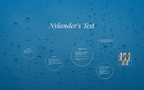 Nylander's Test by Say Gee on Prezi