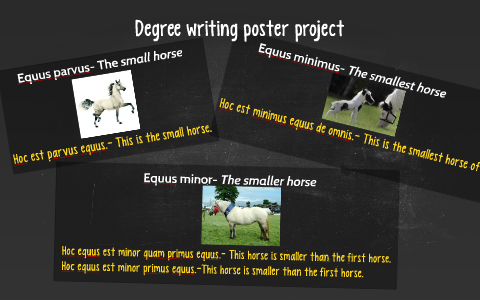 Degree writing poster project by Austin Simmons on Prezi