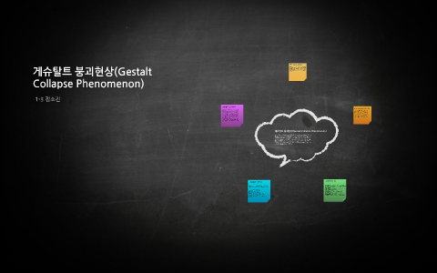게슈탈트 붕괴현상(Gestalt Collapse Phenomenon) by 정 소진 on Prezi