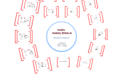 Gama. Rankų ženklai. Dūdelė by Rasa K. on Prezi