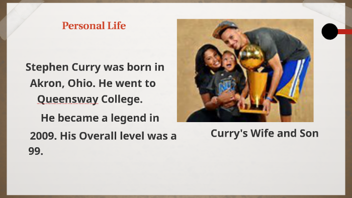 stephen curry was born on 1974,in Arkon Ohio November 24. by Kyran Ross ...
