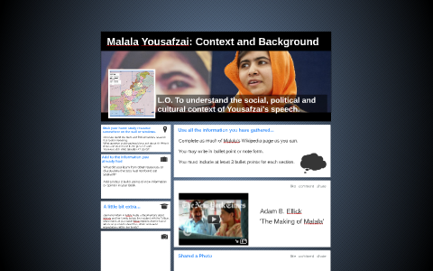 Malala Yousafzai: Context and Background by Miss Skeoch on Prezi