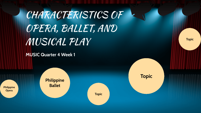 CHARACTERISTICS OF OPERA, BALLET, AND MUSICAL PLAY by Bhart Tan Jr. on ...