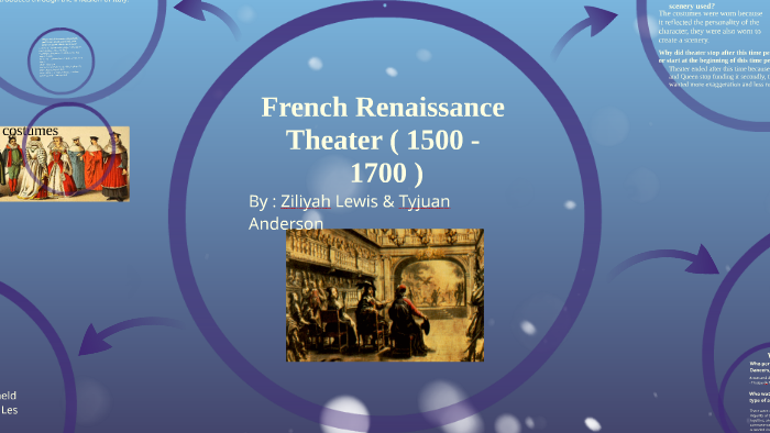 French Renaissance Theatre by Ziliyah Lewis on Prezi