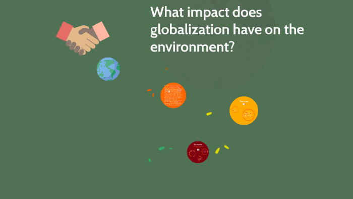 What impact does globalization have on the environment? by Charlotte ...