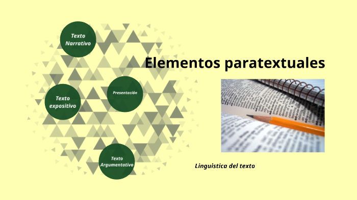 Elementos paratextuales by Rita Rojas on Prezi
