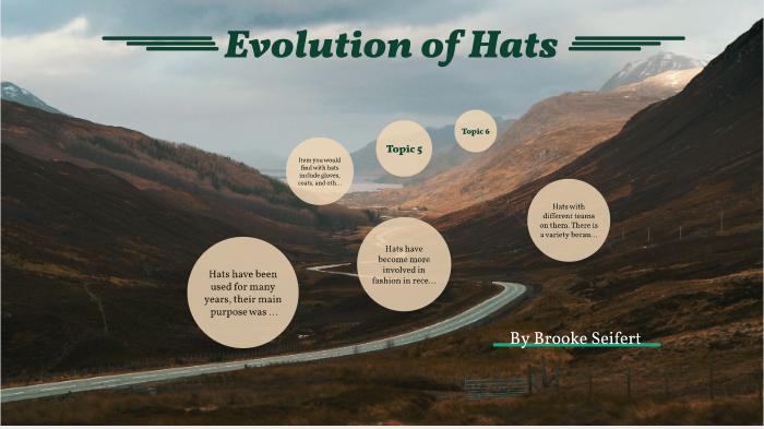 Evolution of Hats by Brooke Seifert on Prezi