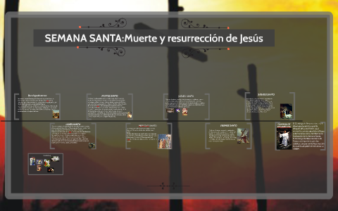 SEMANA SANTA:Muerte y resurrección de Jesús by Diego Valero on Prezi