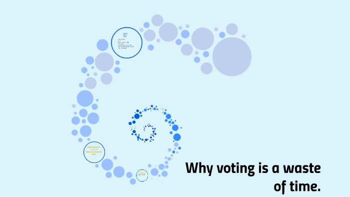 Why voting is a waste of time. by Ryley Ruminski on Prezi