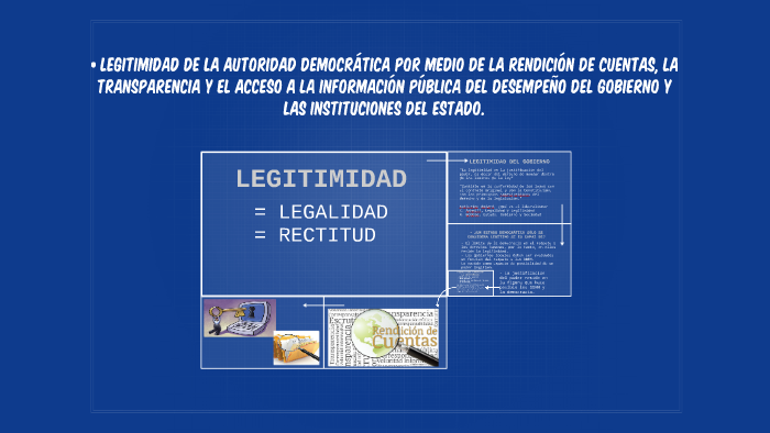 Legitimidad De La Autoridad Democrática Por Medio De La Rendición De