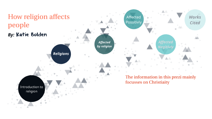 How religion affects people by Katie Bolden on Prezi