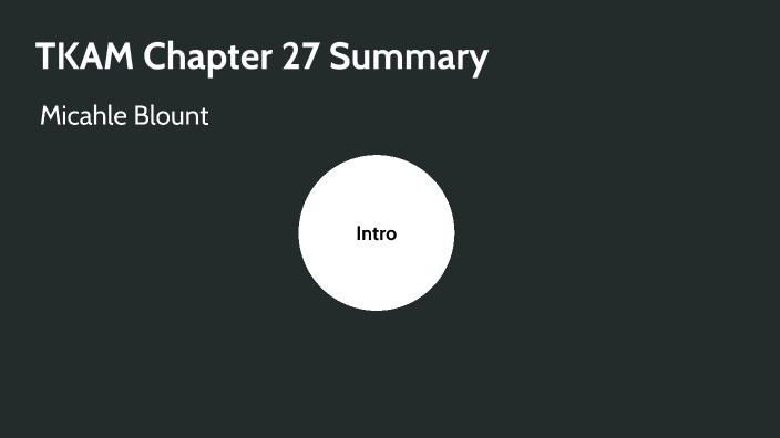 TKAM Chapter 27 by Micahle Blount on Prezi