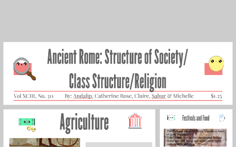 Ancient Rome: Structure of Society/Class Structure/Religion by Ryu x_x ...