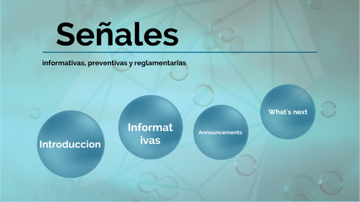 Señales informativas, reglamentarias y preventivas by David Osorio on Prezi