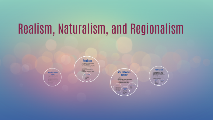 Regionalism Literature