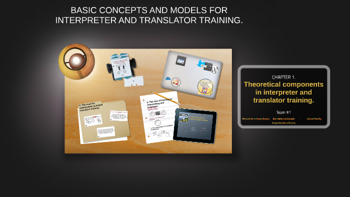 BASIC CONCEPTS AND MODELS FOR INTERPRETER AND TRANSLATOR TRA by ...