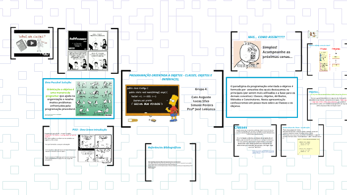 ProgramaÇÃo Orientada A Objetos Grupo 4 Classes Objetos By Simone