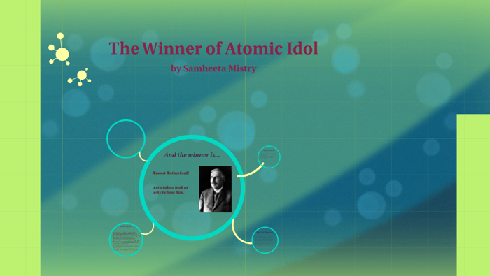 Atomic Idol Winner by Samheeta Mistry on Prezi