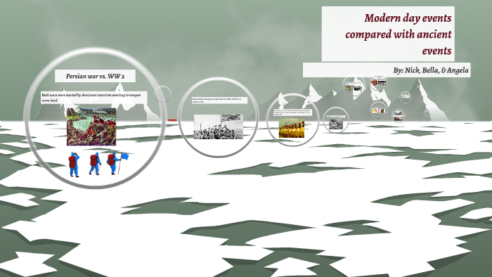 Modern day events compared with ancient events by Nickolas Laster on Prezi