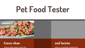 Pet food tester by Nahuel Vitabar on Prezi Design