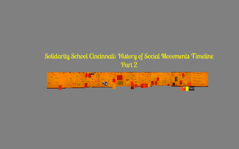 History of Social Movements Timeline Part 2 by Solidarity School ...