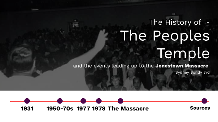 Jonestown Massacre Timeline by Sydney Bond on Prezi