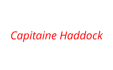 capitaine haddock by çameron Hunter