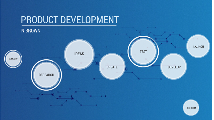 Product Development by Richard Corbally on Prezi