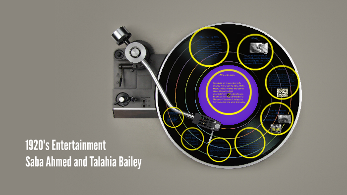 1920's Entertainment by Talahia Bailey