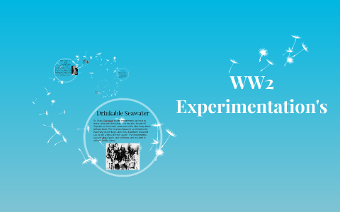 Dr. Hans Eppinger and others at Dachau conducted experiments by ...