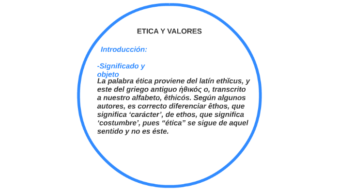 etica y valores by alejandro beltran on Prezi