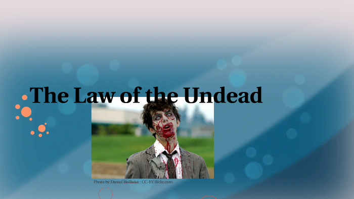 The Law of the Undead by Sophie Furneaux
