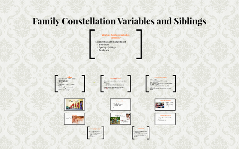 Family Constellation Variables and Siblings by Kris Center on Prezi