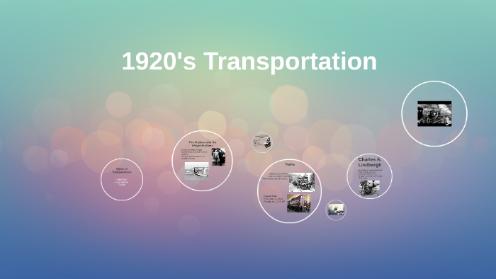 1920's Transportation by Lindsey Caldwell on Prezi