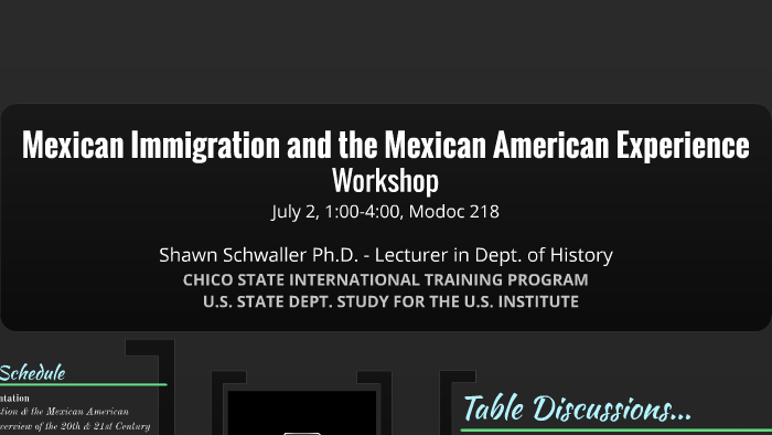 Mexican Immigration & the Mexican American Experience by Shawn ...